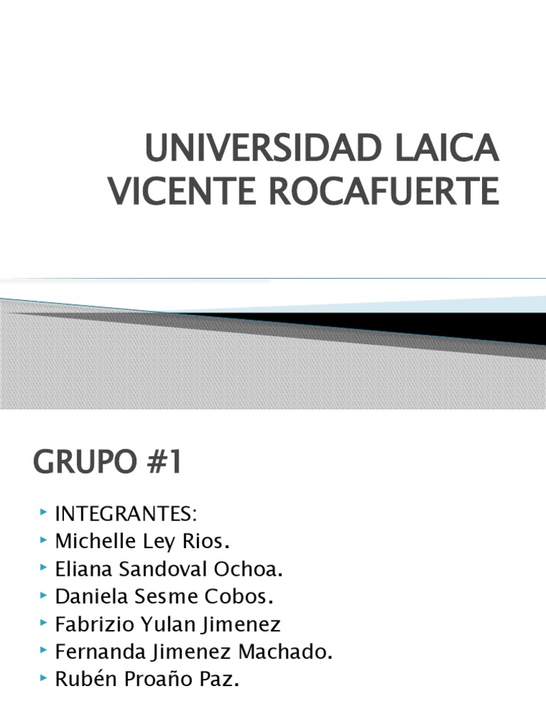UNIVERSIDAD LAICA VICENTE ROCAFUERTE | PDF | Auditoría | Contabilidad