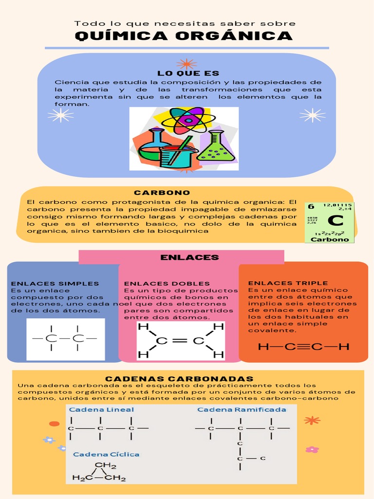 Infografia Quimica Organica | PDF