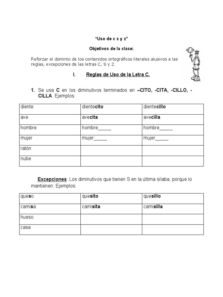 -Uso-c-s-z | PDF | Lingüística | Idiomas