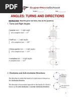 Directions Using a 16-Point Compass | PDF
