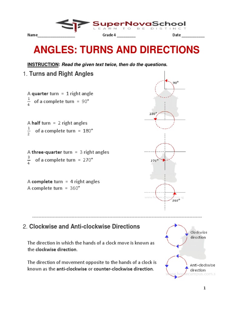 2 8 18 6 04012020 Grade 4 Mathematics Worksheet 3 Directions Worksheet ...