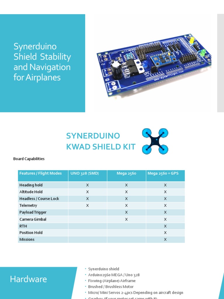 Synerduino Plane8 | PDF | Flight Control Surfaces | Gyroscope