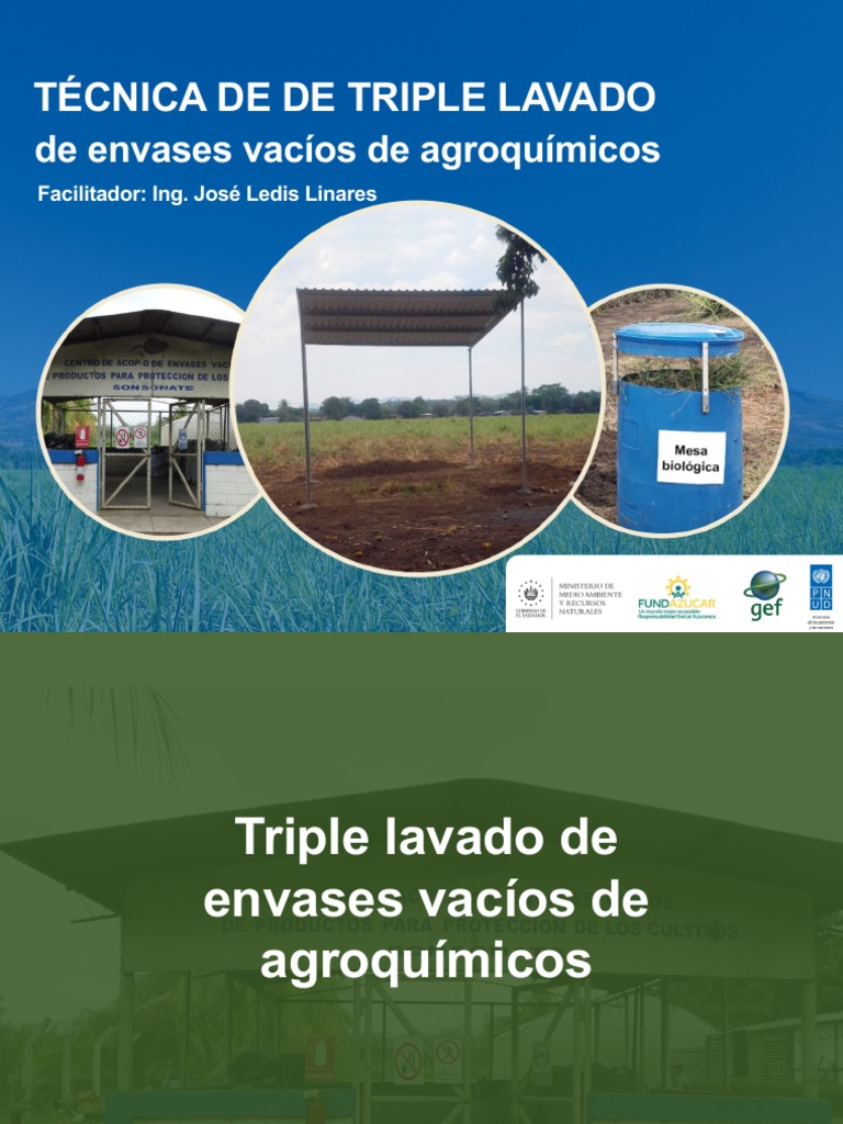 Presentación Técnica de Triple Lavado | PDF | Materiales