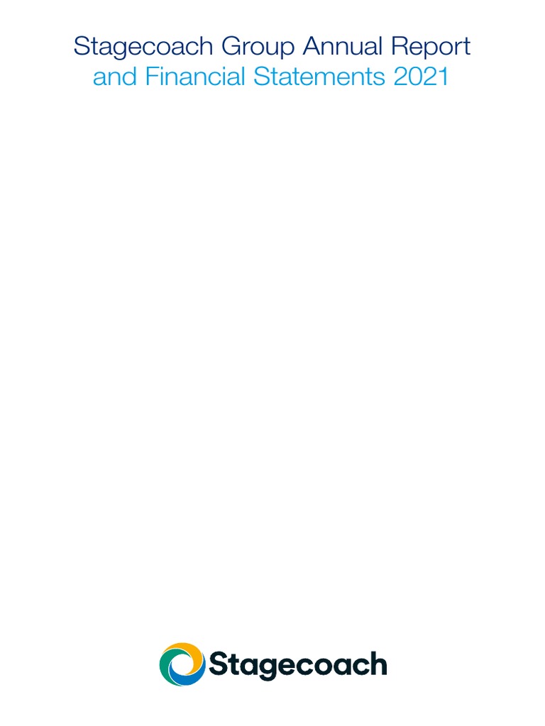 Stagecoach Annual Report 2021 | Download Free PDF | Bus | Risk