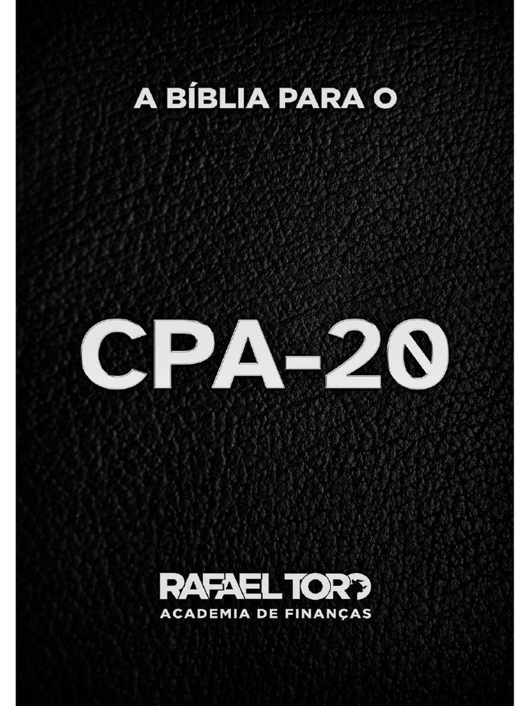 Simulado Cpa 20 | PDF