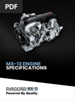 PACCAR MX-13 Torque Specifications Guide | PDF | Diesel Engine | Piston