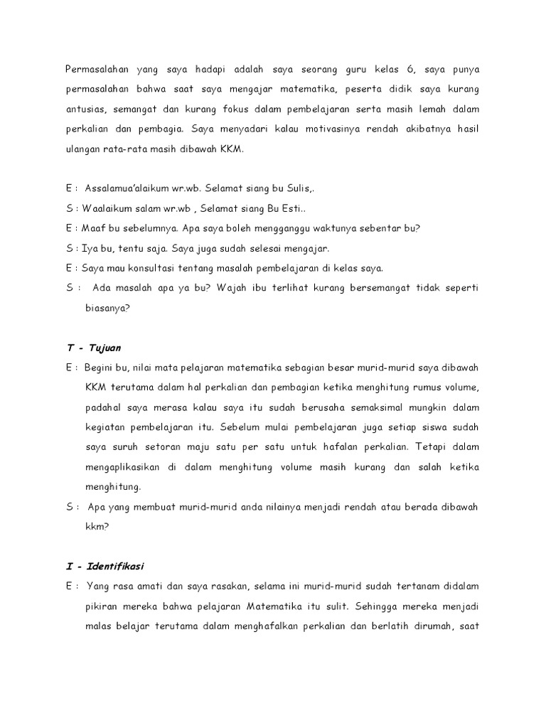 Kasus Coach Esti | PDF