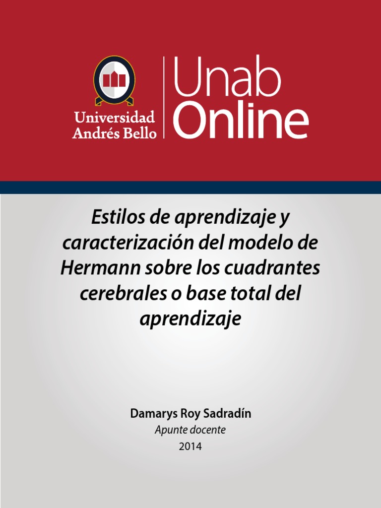 Estilos de Aprendizaje y Modelo Hermann | PDF | Aprendizaje ...