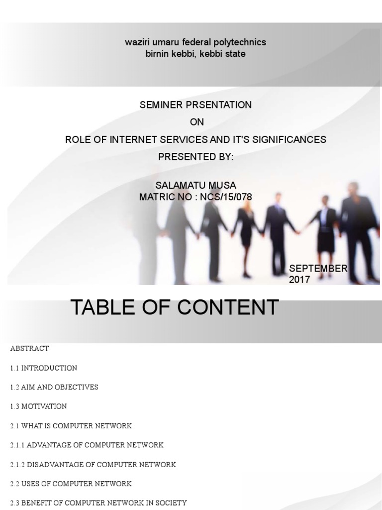 Mainasara Computer Network | PDF | Computer Network | Internet