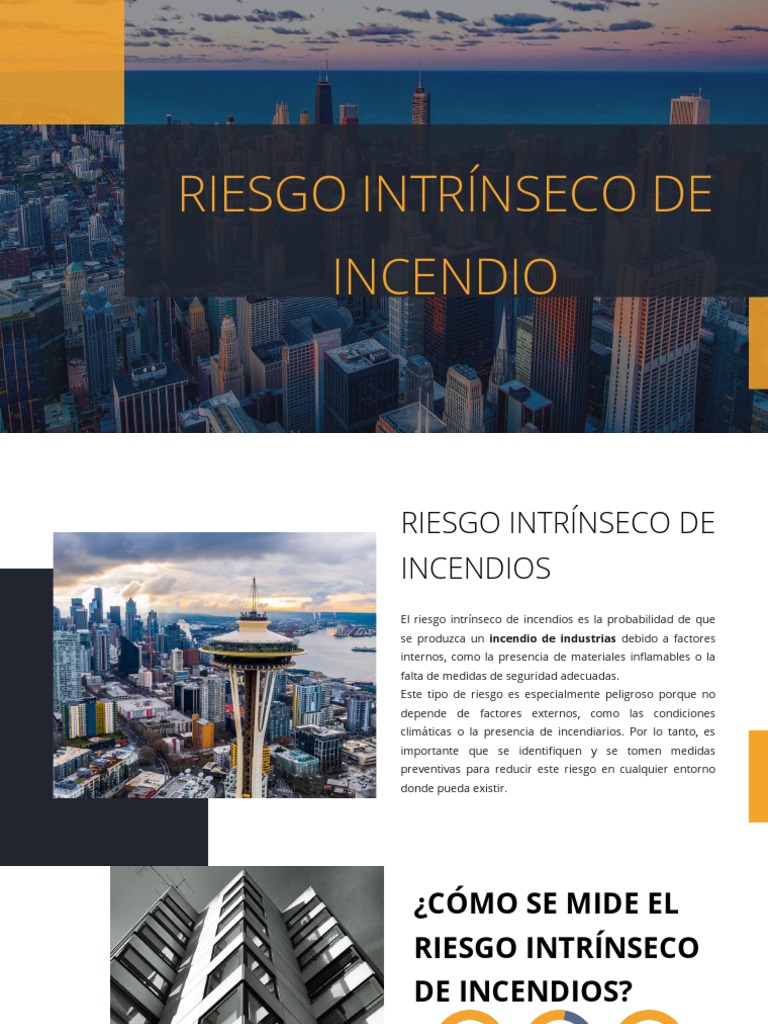 Riesgo Intrinseco de Incendio | PDF | Riesgo | Combustión