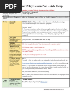 Young Arthur Plan | PDF | Educational Assessment | Lesson Plan