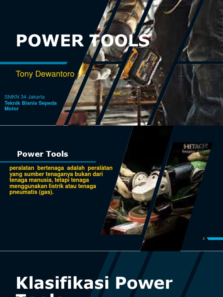 Jenis dan Fungsi Power Tools Otomotif | PDF