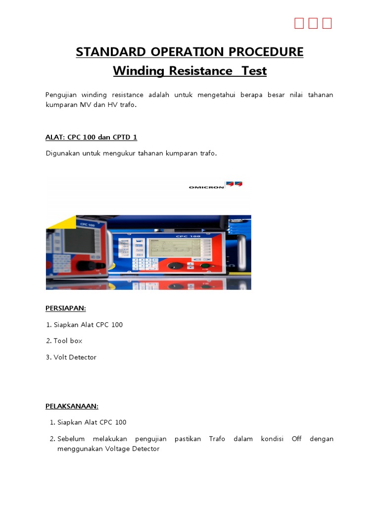 SOP Resistance | PDF