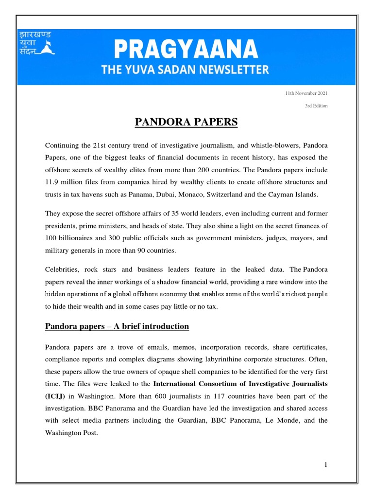 Pandora Papers | Download Free PDF | Government