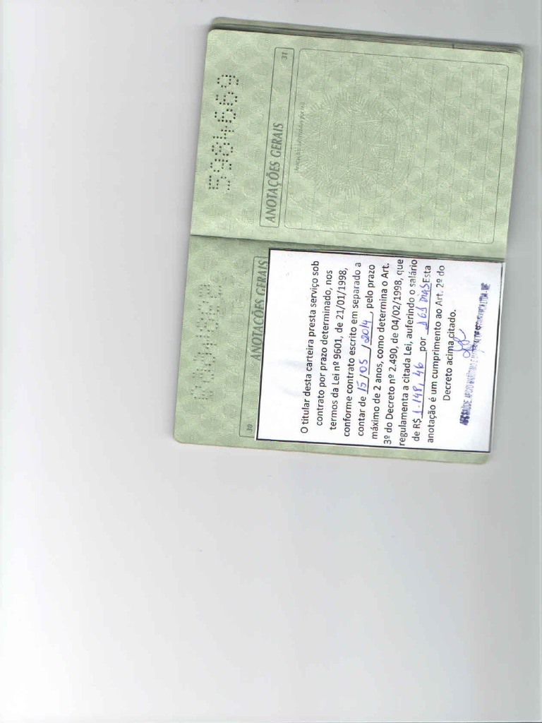 CTPS Anotacoes Gerais | PDF