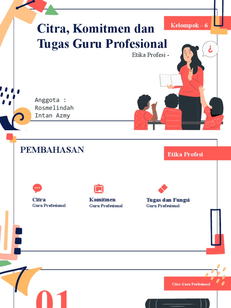 Kel-4 Citra, Komitmen Dan T.guru Profesional | PDF