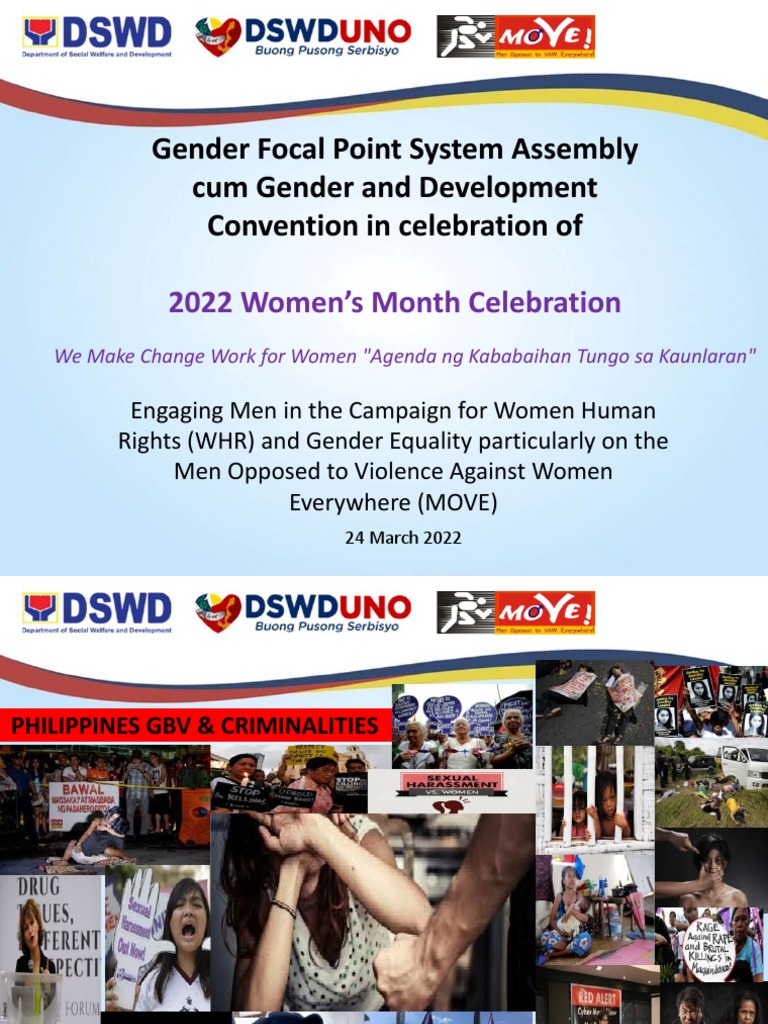 DSWD - Move Presentation | PDF | Domestic Violence | Violence