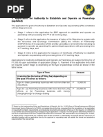 GCash Merchant Application Form v2 | PDF | Privacy | Fee