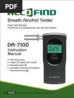 Alcolizer LE5 Alcohol Tester User Manual v25 | PDF | Battery Charger