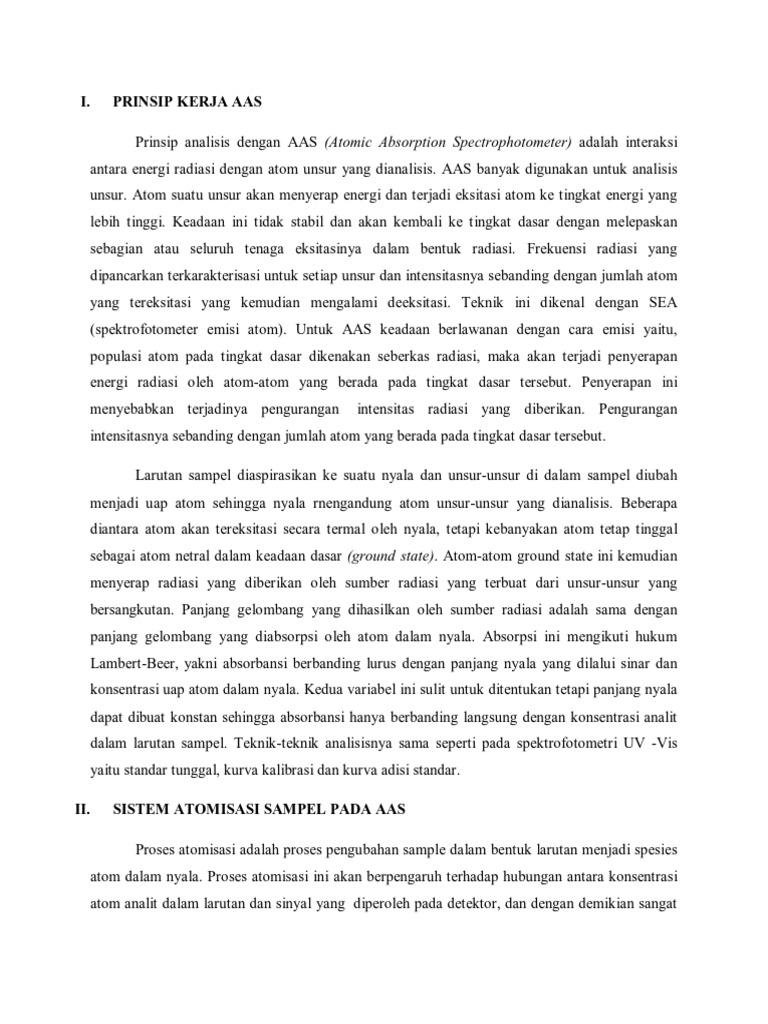 Prinsip Kerja Aas | PDF