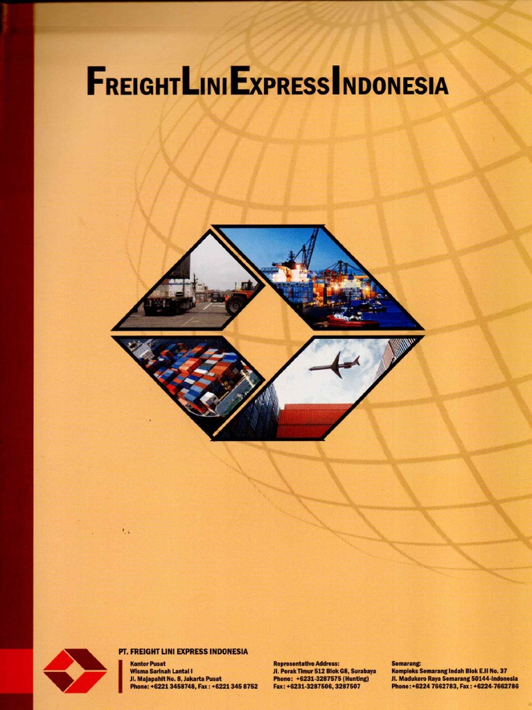 Company Profile Pt. Freight Lini Express Indonesia | PDF
