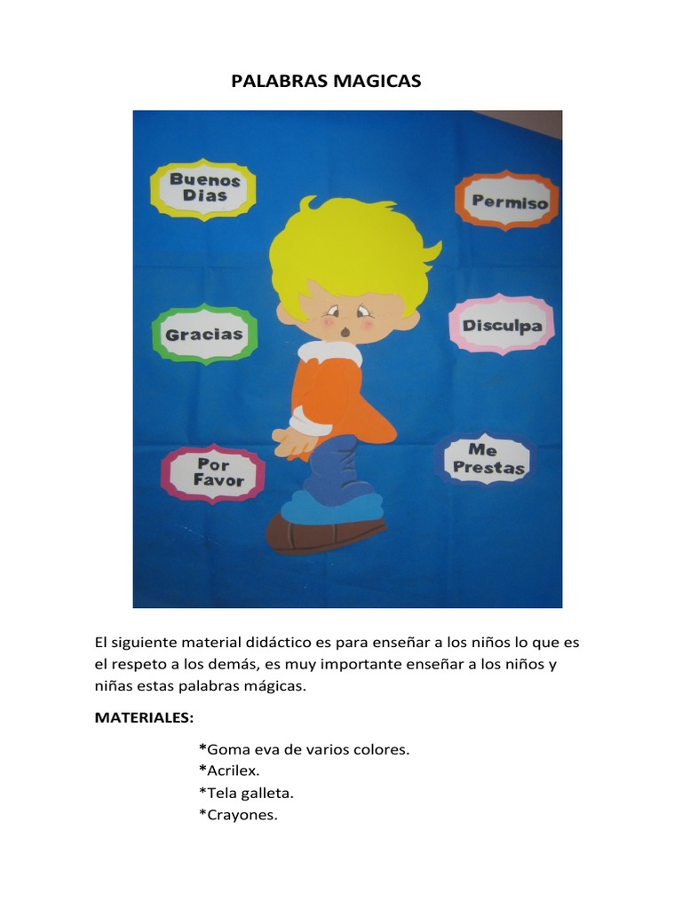 Palabras Magicas Pdf