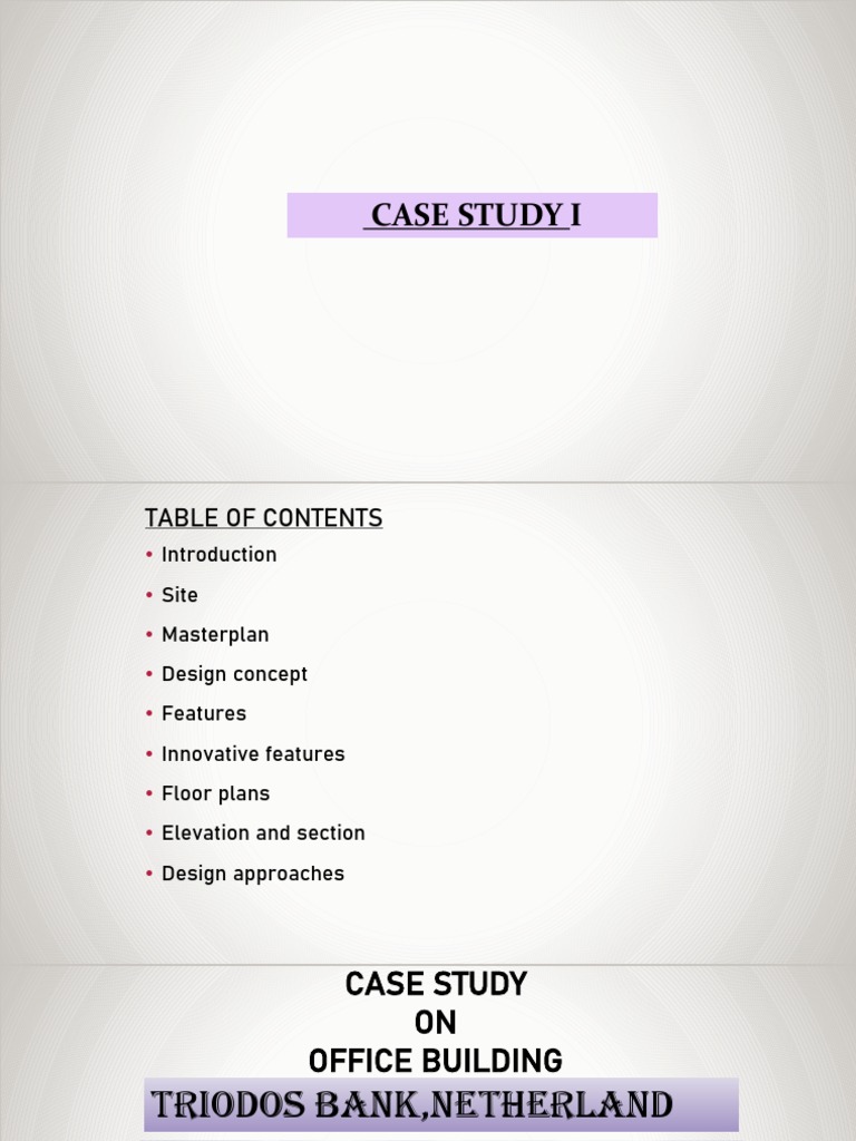 Case Study and Site Analysis | PDF | Basement | Elevator