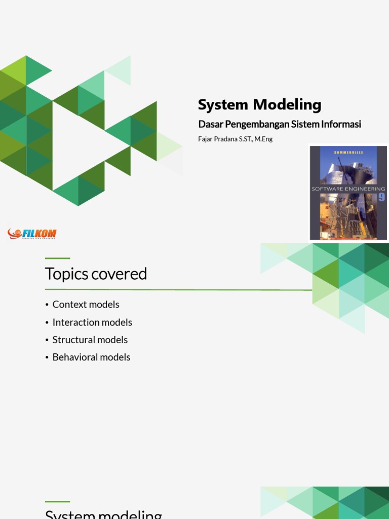 06-DPSI-System Modeling | PDF | Use Case | Class (Computer Programming)