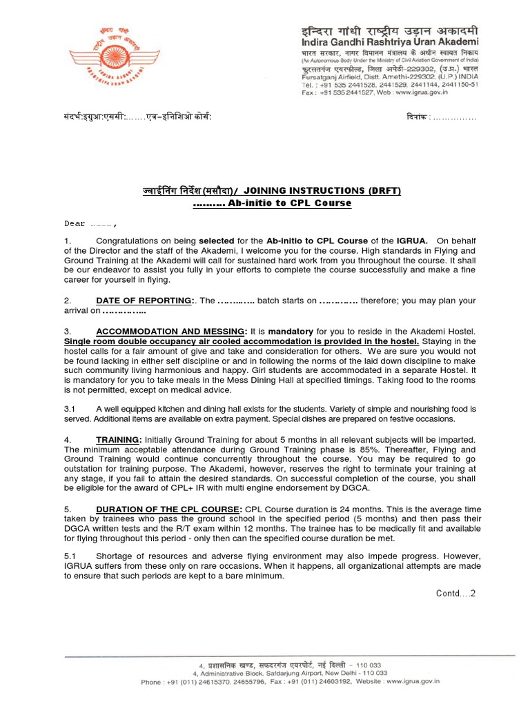 Igrua Draft Joining Instructions | PDF | Liquidated Damages | Damages