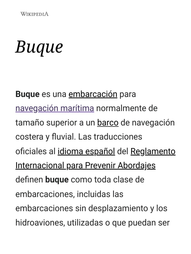 Buque | PDF | Buques | Aparejo