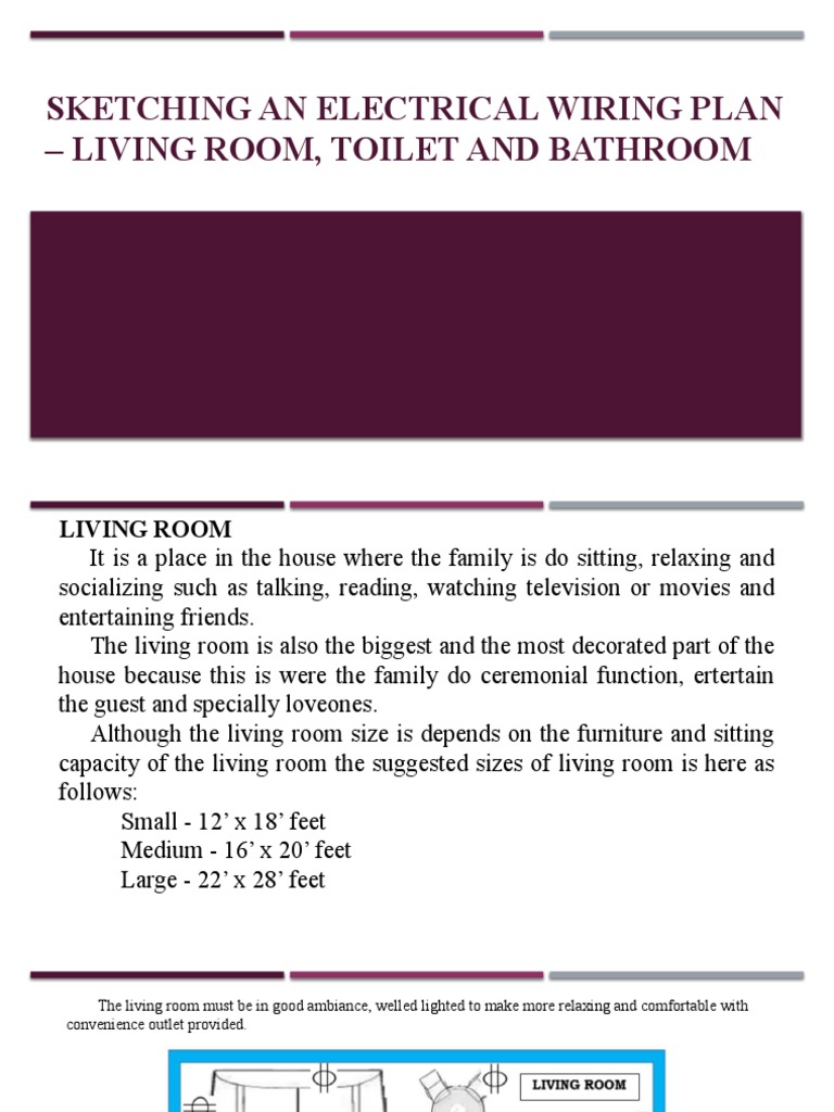 M-10 Sketching an Electrical Wiring Plan – Living Room | PDF