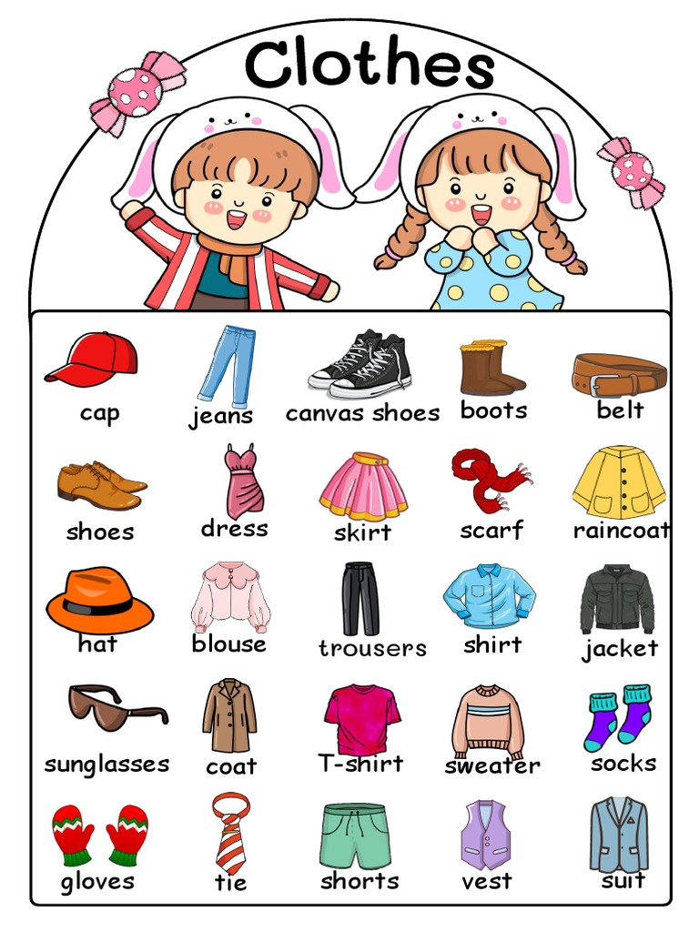 Vocabulary Set 20 | PDF | Sweater | Clothing