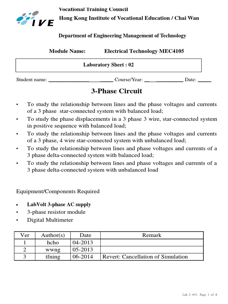 02 Three Phase System Pdf Alternating Current Quantity