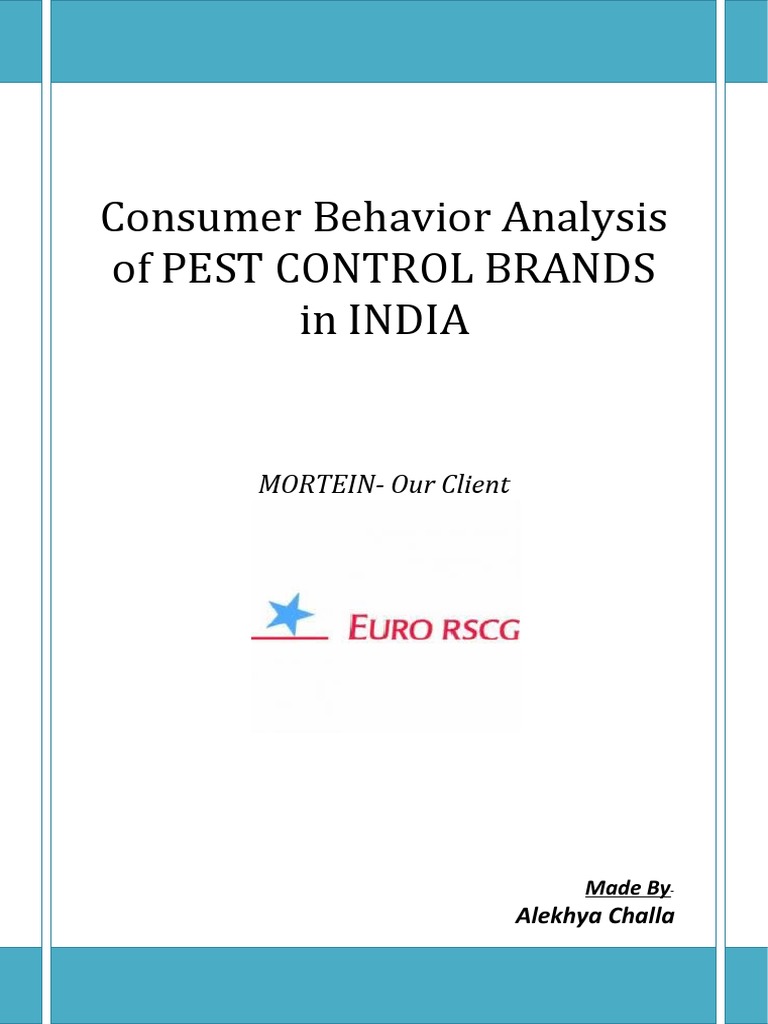 Dokumen - Tips - Consumer Behavior Analysis of Pest Control Brands in ...