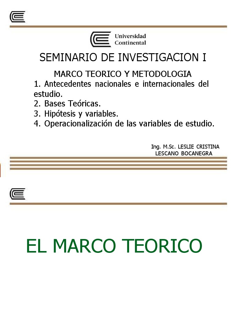 Variables Seminario 1 2 Pdf Hipótesis Nivel De Medida