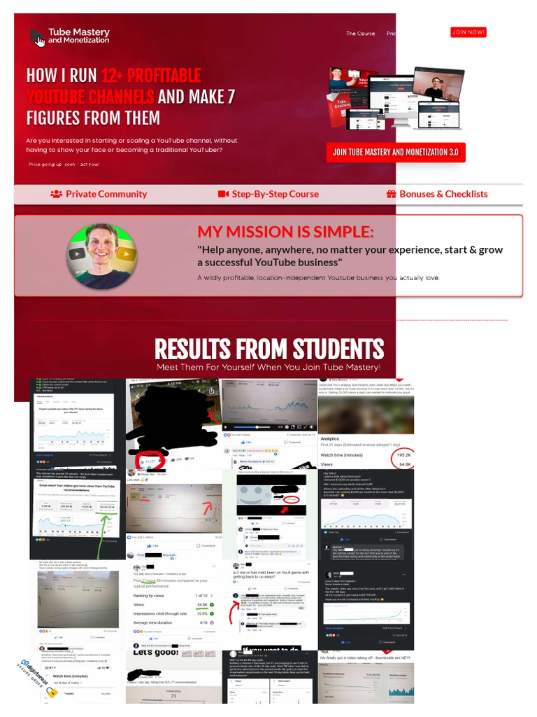 YouTube Success with Matt Par's Course | PDF | You Tube | Search Engine ...