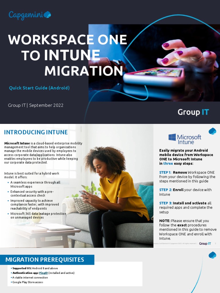 Intune Migration-Android-Quick Start Guide | PDF | Mobile App ...