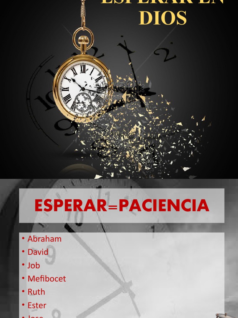 Esperar en Dios | PDF | David | Sansón