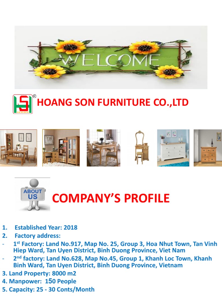 Hoang Son PROFILE UPDATED 05 2022 | PDF | Home & Garden | Art
