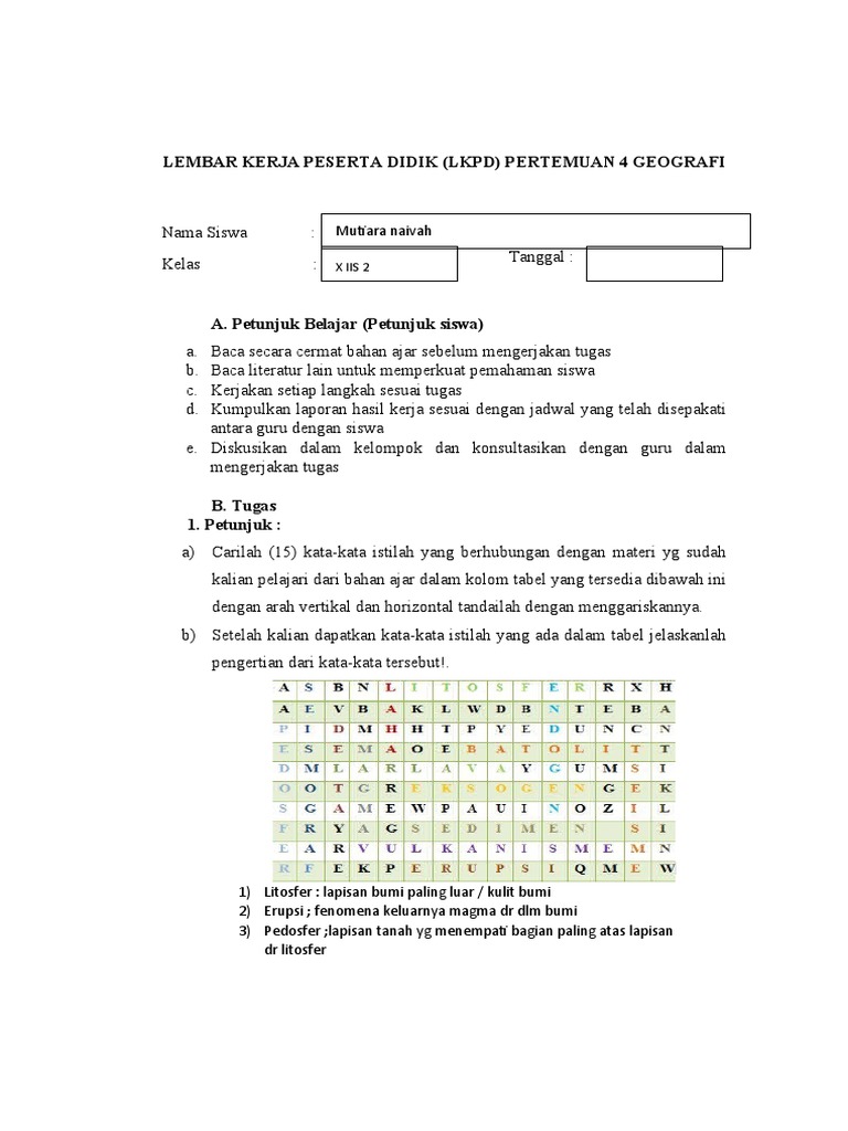 Litosfer Jenis Dan Siklus Batuan | PDF | Sains & Matematika