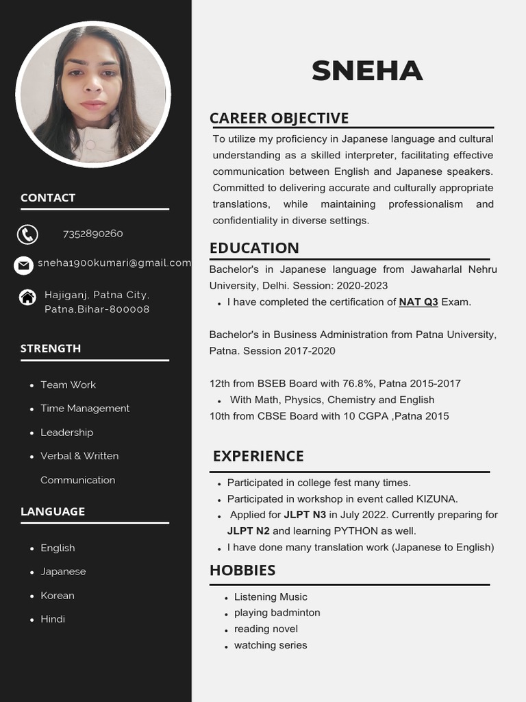 Sneha Resume Final | PDF