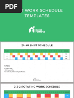 Turning Schedule | PDF