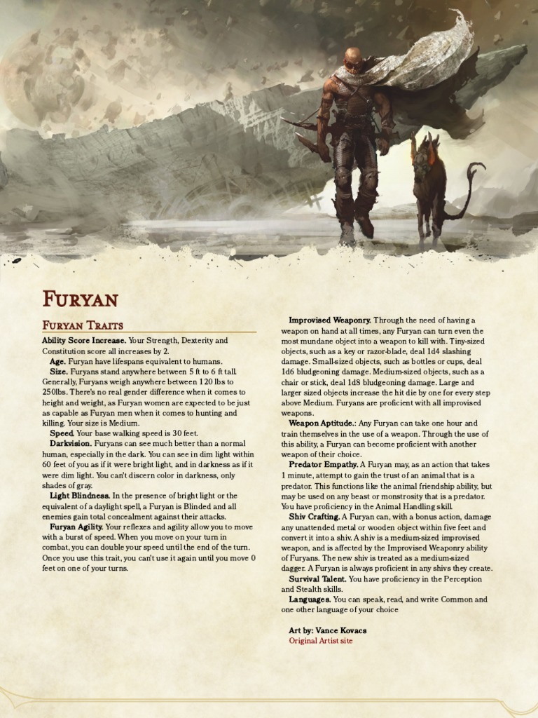 Furyan Race - v1.1 | PDF