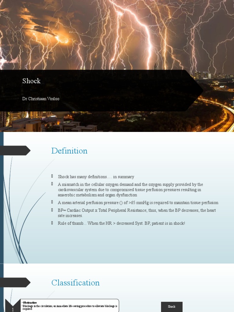 Shock | PDF | Shock (Circulatory) | Sepsis