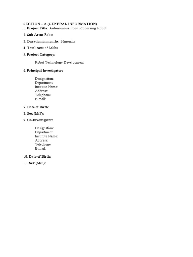 Autonomous Food Processing Robot 3 Updated | Download Free PDF | Robot ... Autonomous Food Processing Robot 3 Updated | Download Free PDF | Robot ...