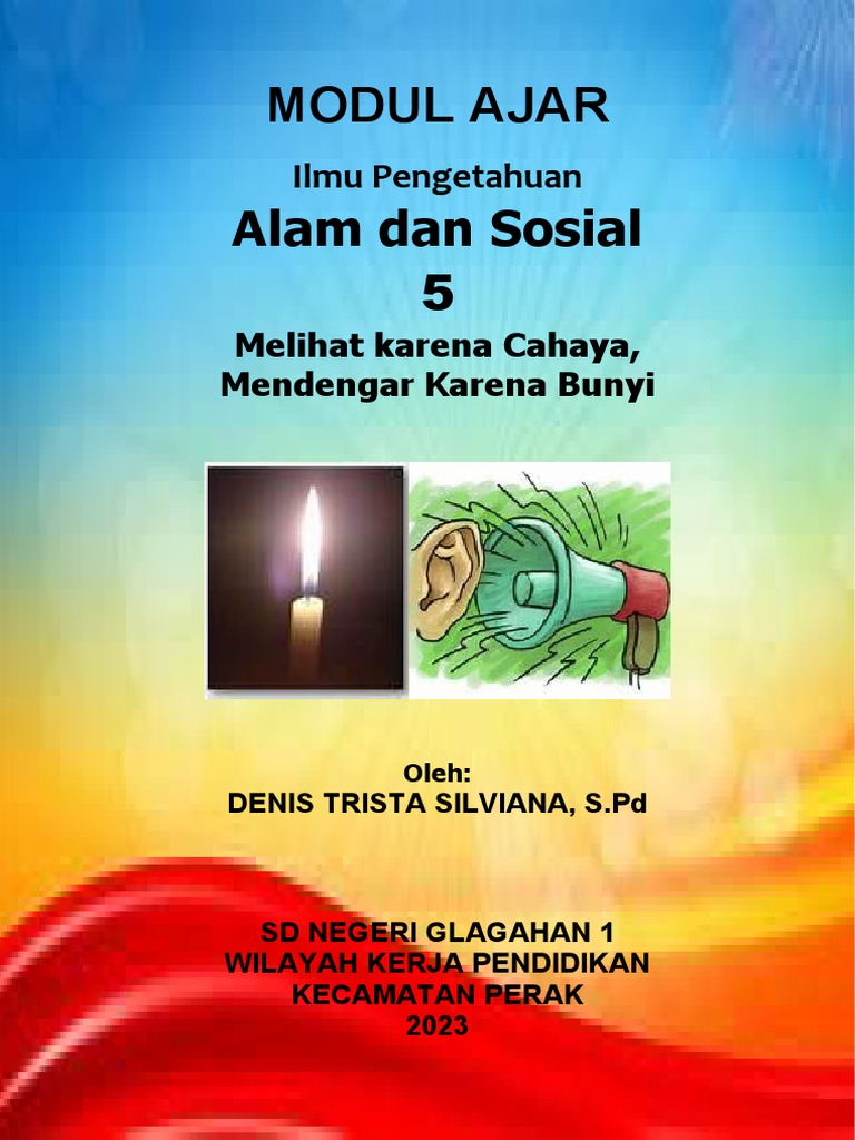 CONTOH DESAIN MODUL AJAR | PDF