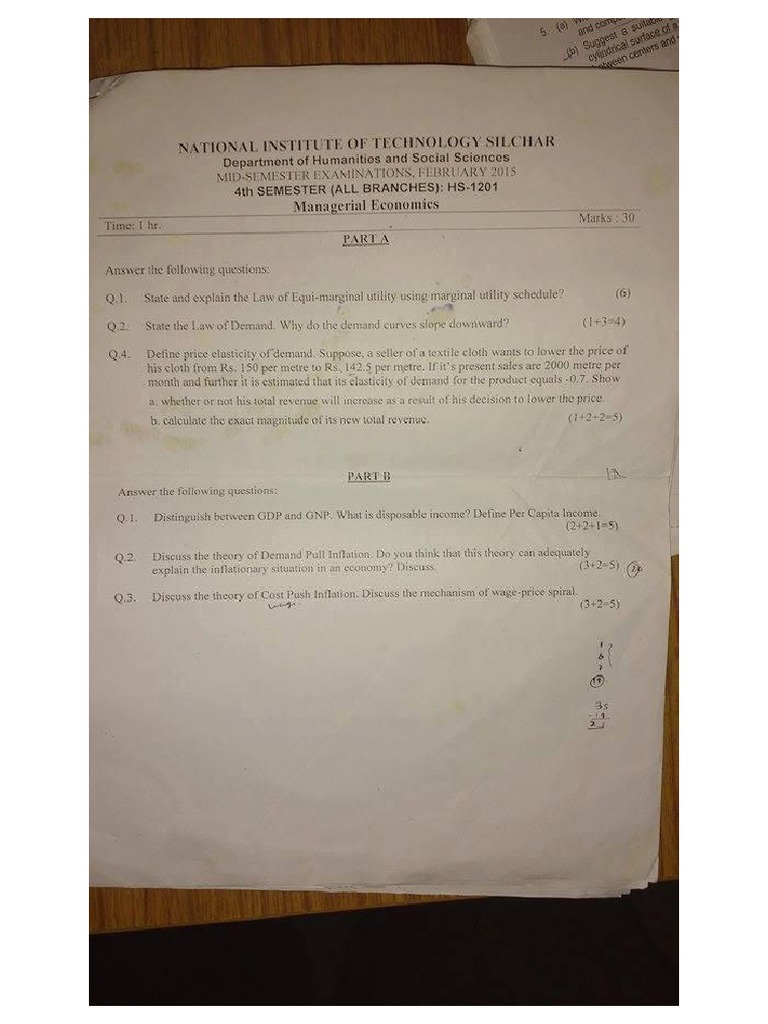 Question Papers | PDF