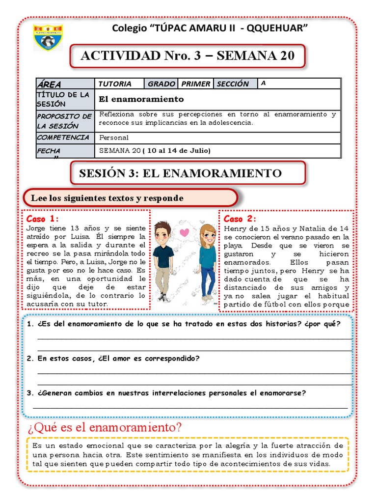 Autorregulación emocional en el enamoramiento | PDF | Las emociones ...