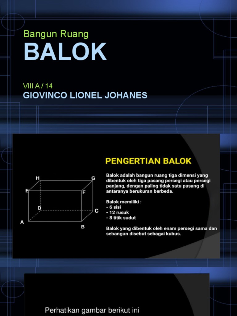 BALOK | PDF