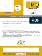 IMO Class 7 Syllabus Overview (2025) | PDF